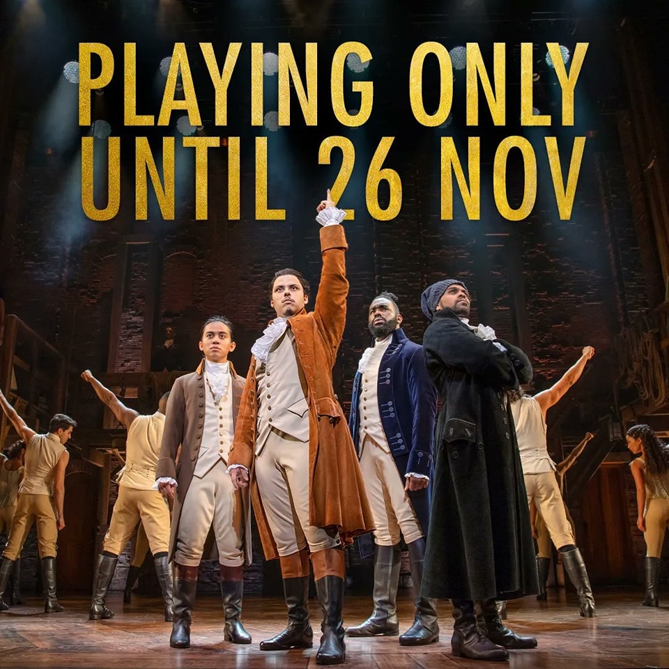 ‘Hamilton’ Philippines Extends Run Until November 26 – Manilascope